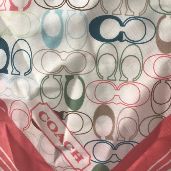 Coach | Accessories | Coach Silk Scarf | Poshmark
